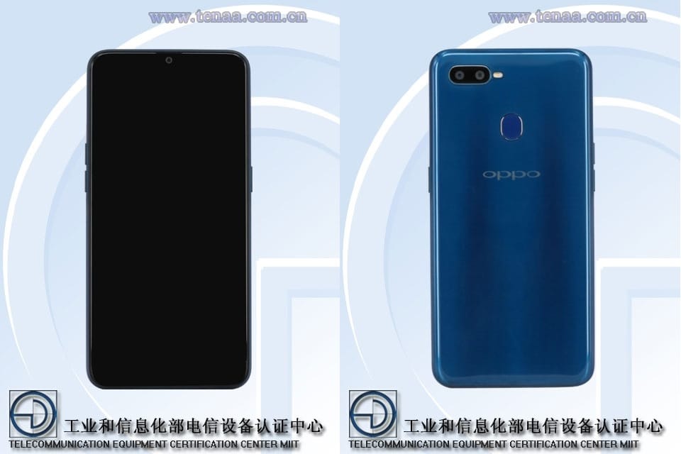 OPPO PBFM00 y PBFT00 se certifican en TENAA