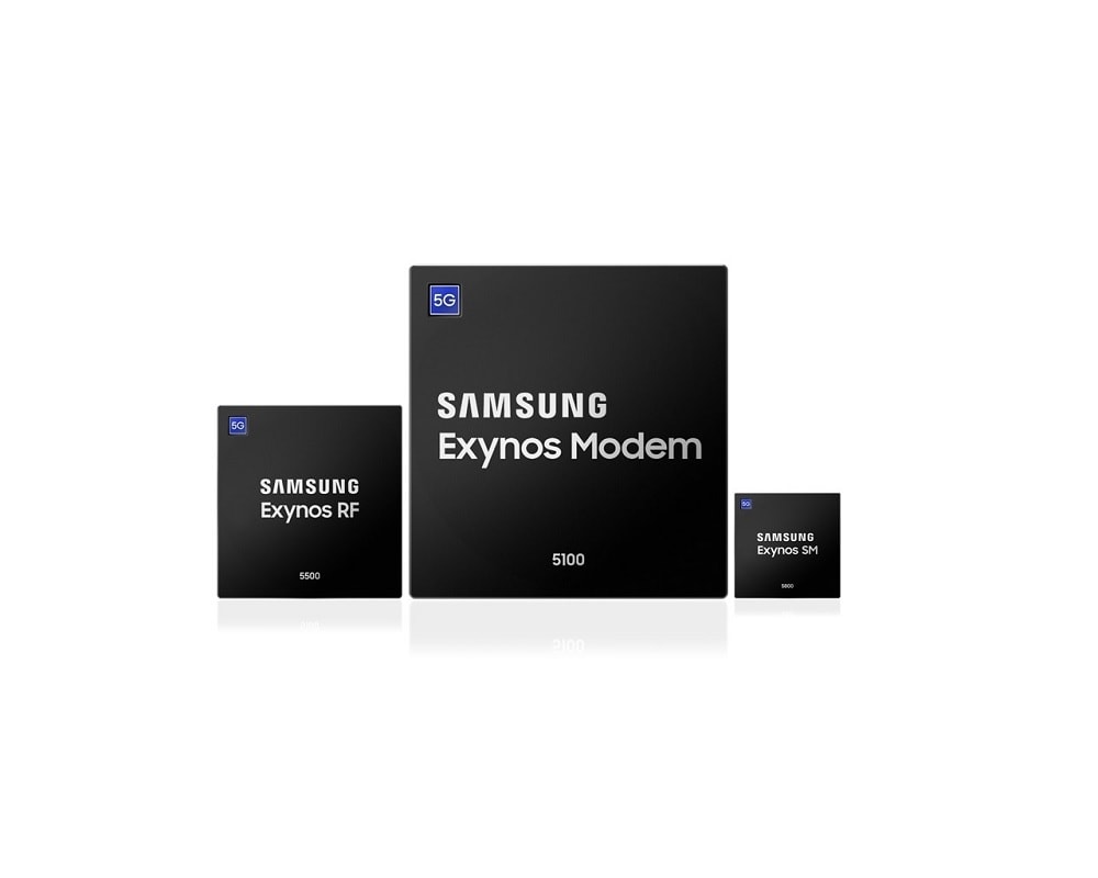 Samsung comienza la producción del Exynos 5100: su módem 5G