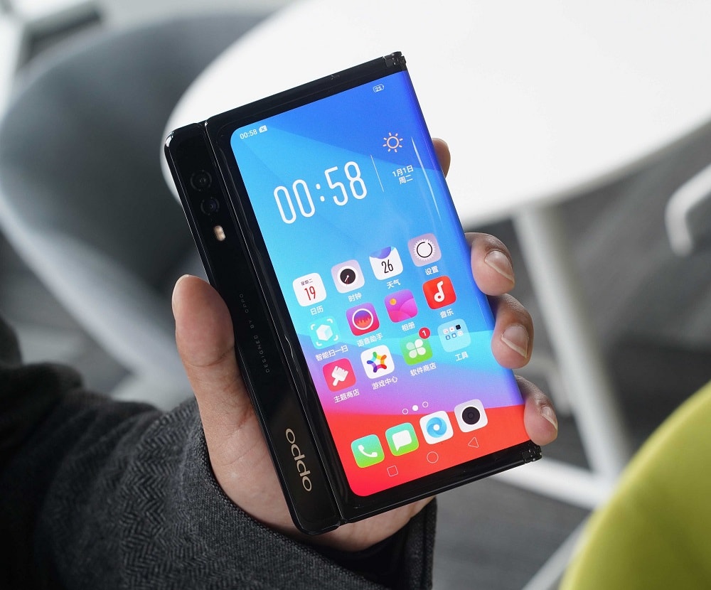 OPPO Foldable muestra su diseño en patentes con cámara pop-up