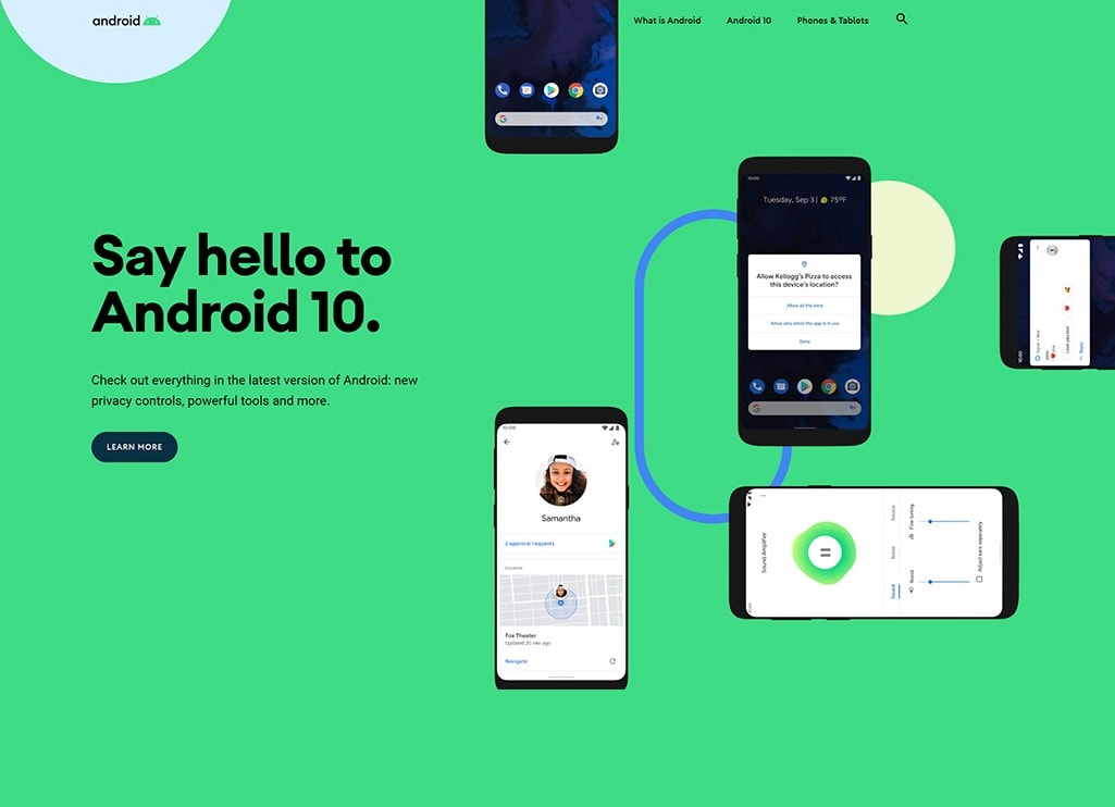 Google comienza a distribuir Android 10 para todos sus Google Pixel