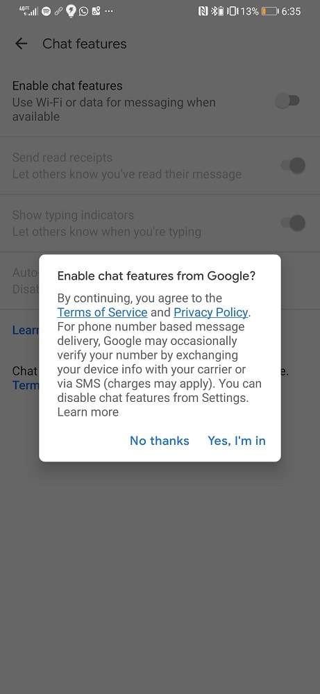 Google lanza RCS para Android Messages comenzando por EE.UU.