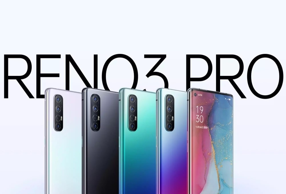 OPPO Reno 3 y Reno 3 Pro 5G ven filtrados sus diseños y características
