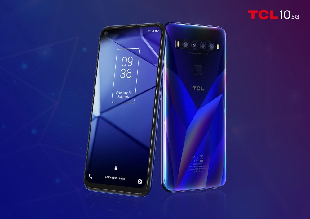 TCL anuncia el TCL 10 5G, el TCL 10 Pro y el TCL 10L