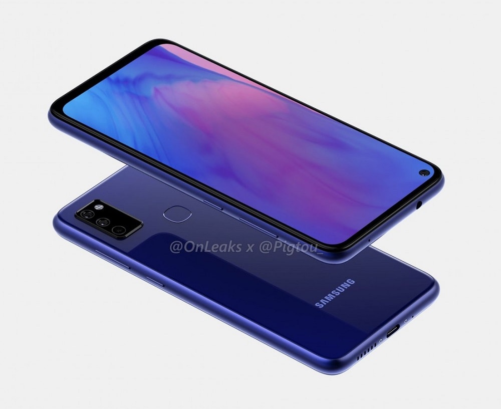 Samsung Galaxy M51 se filtra en renders 3D con cámara posterior triple