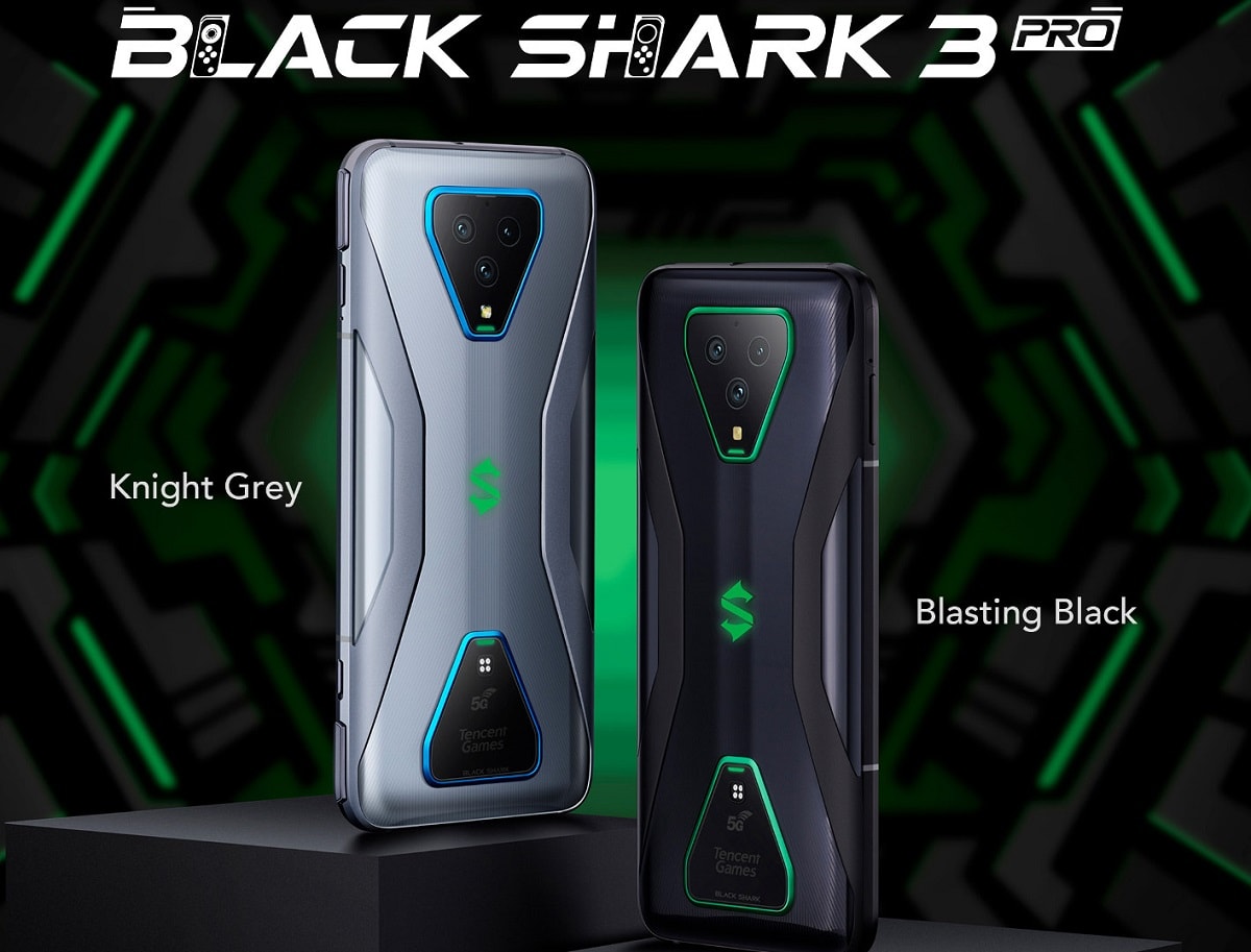 Xiaomi anuncia el Black Shark 3 Pro y el Black Shark 3 para gaming