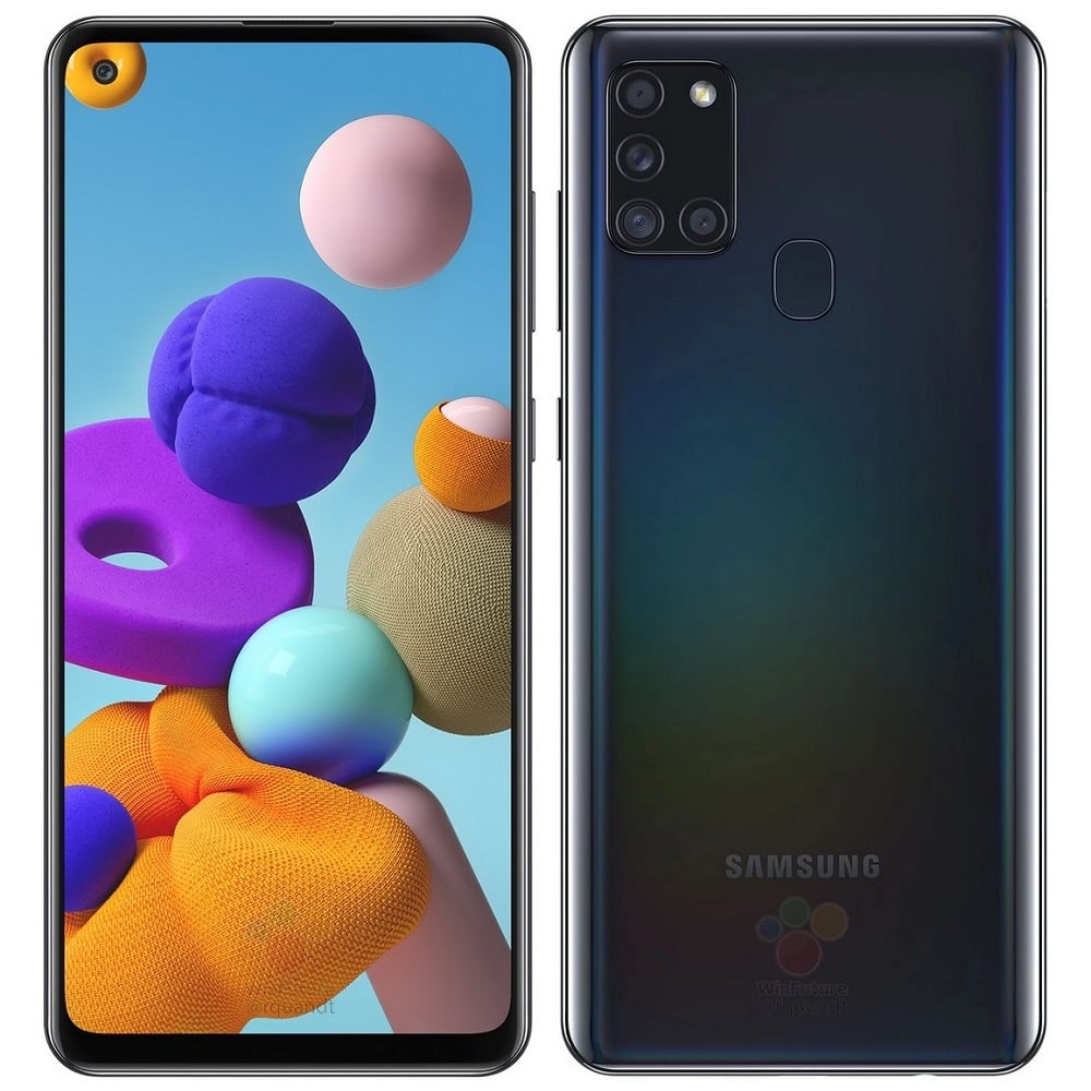 Samsung Galaxy A21s se filtra por completo en renders y características