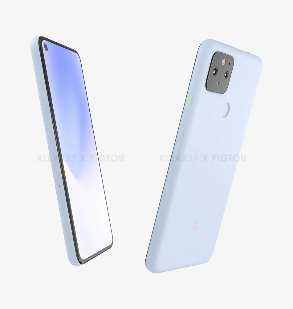 Googe Pixel 5 XL aparece en renders 3D con un diseño similar al Pixel 5
