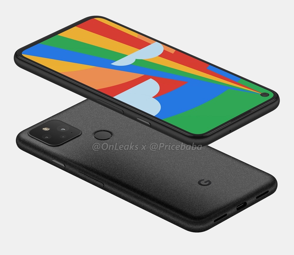 Google Pixel 5 ve filtrado su diseño en renders 3D y luce como un Pixel 4a