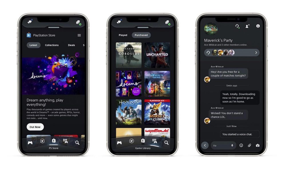 PlayStation App se rediseña por completo por el lanzamiento de la PS5