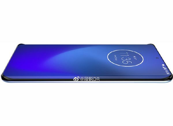 Motorola de pantalla curva aparece en renders con diseño de Edge