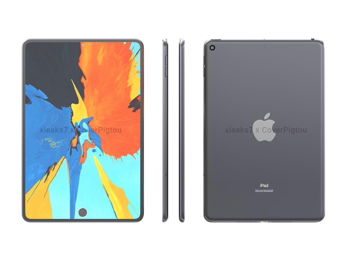 Apple iPad Mini 6 ve filtrado su diseño en imágenes CAD