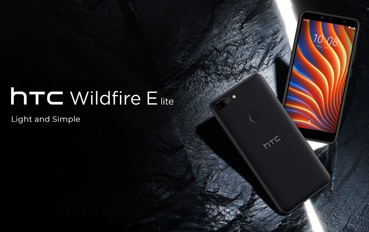 HTC anuncia el HTC Wildfire E Lite con Android 10 Go Edition