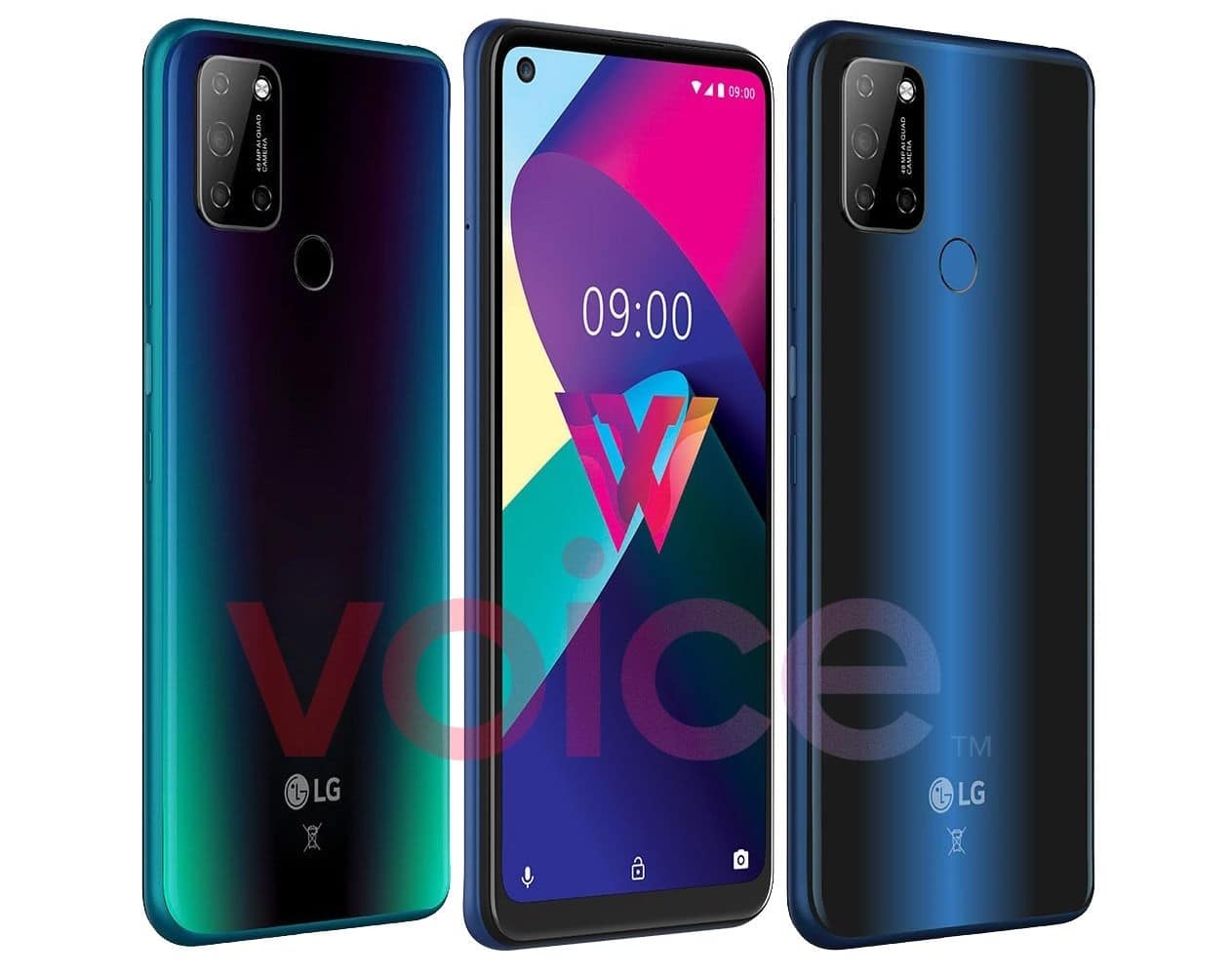 LG W41 ve filtrado su diseño y algunas de sus características
