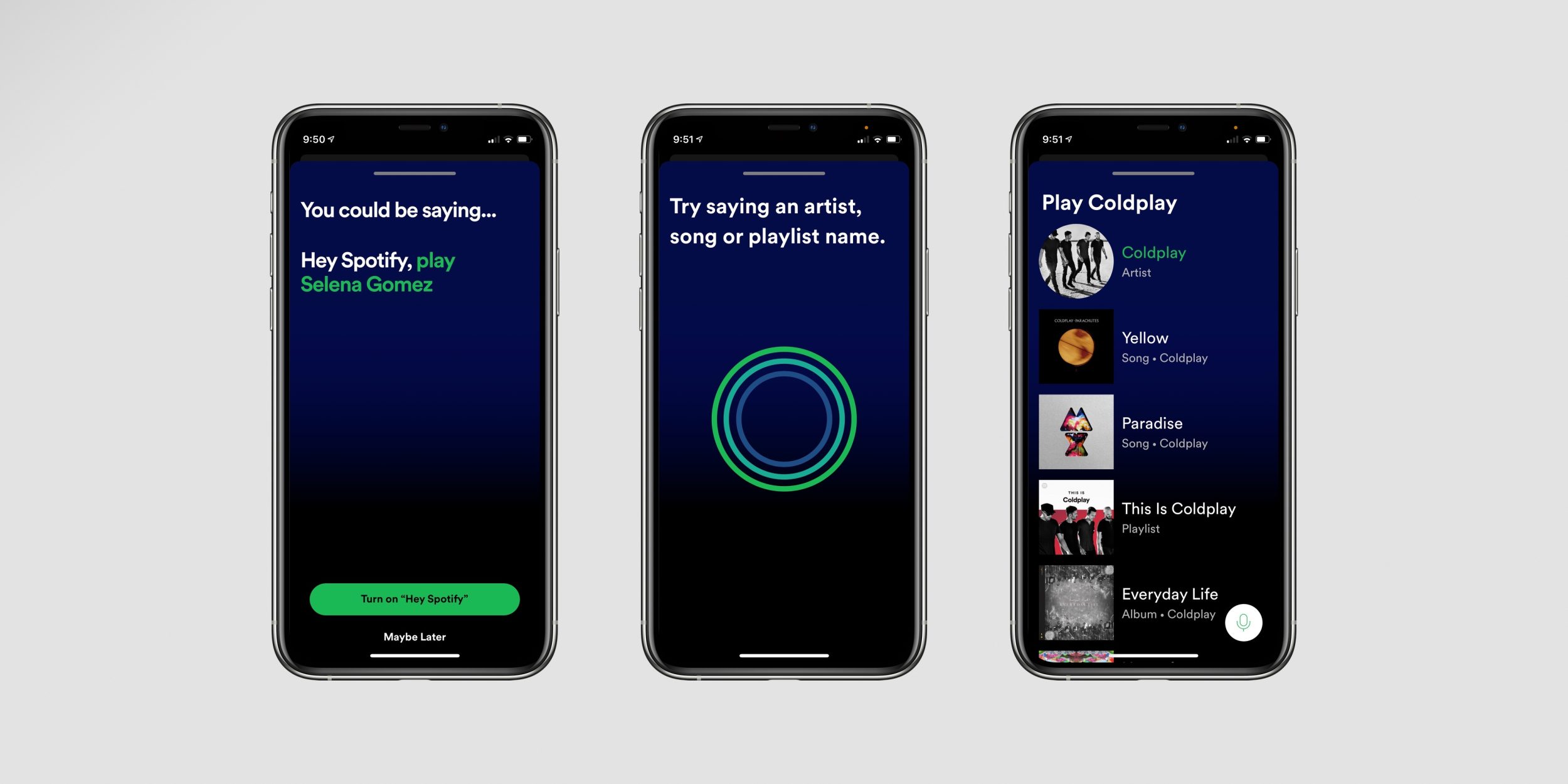 Spotify lanza comando de voz "Hey Spotify" para controlar la reproducción