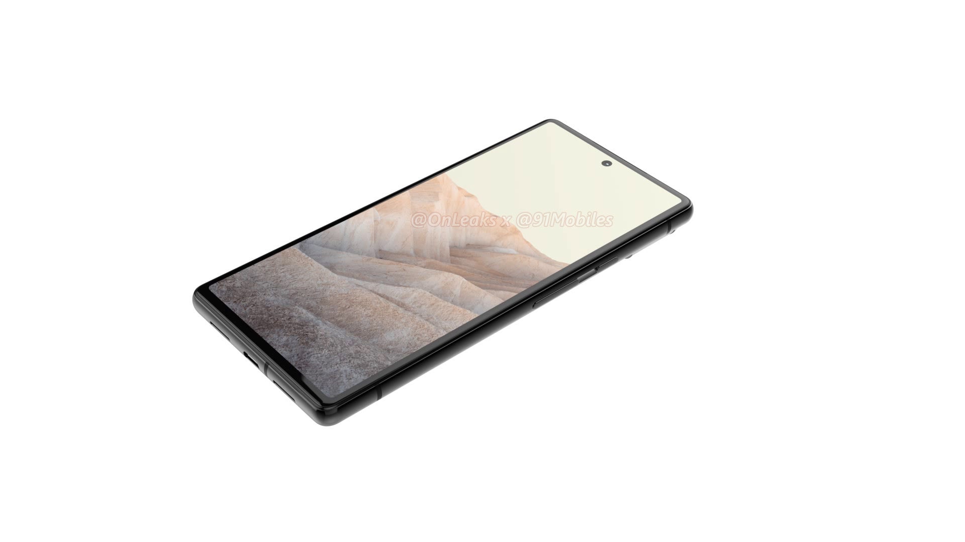 Renders del Pixel 6 muestran dos cámaras, pantalla plana