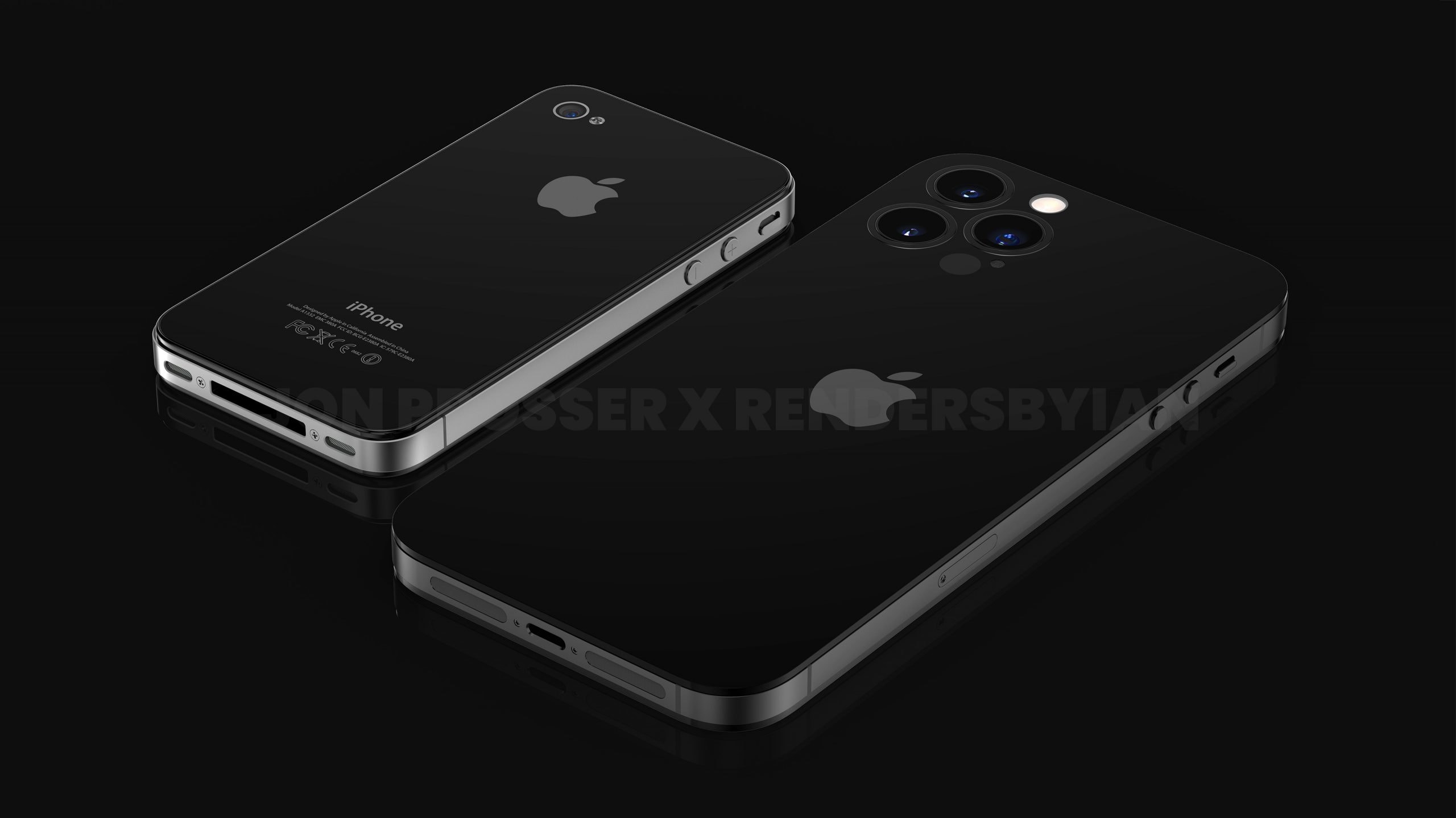 Apple iPhone 14 surge en renders mostrando su diseño sin notch