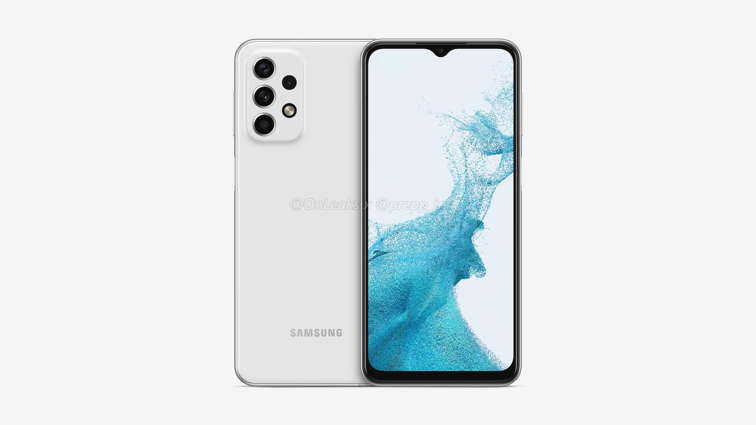 El Samsung Galaxy A23 muestra su diseño familiar en renders
