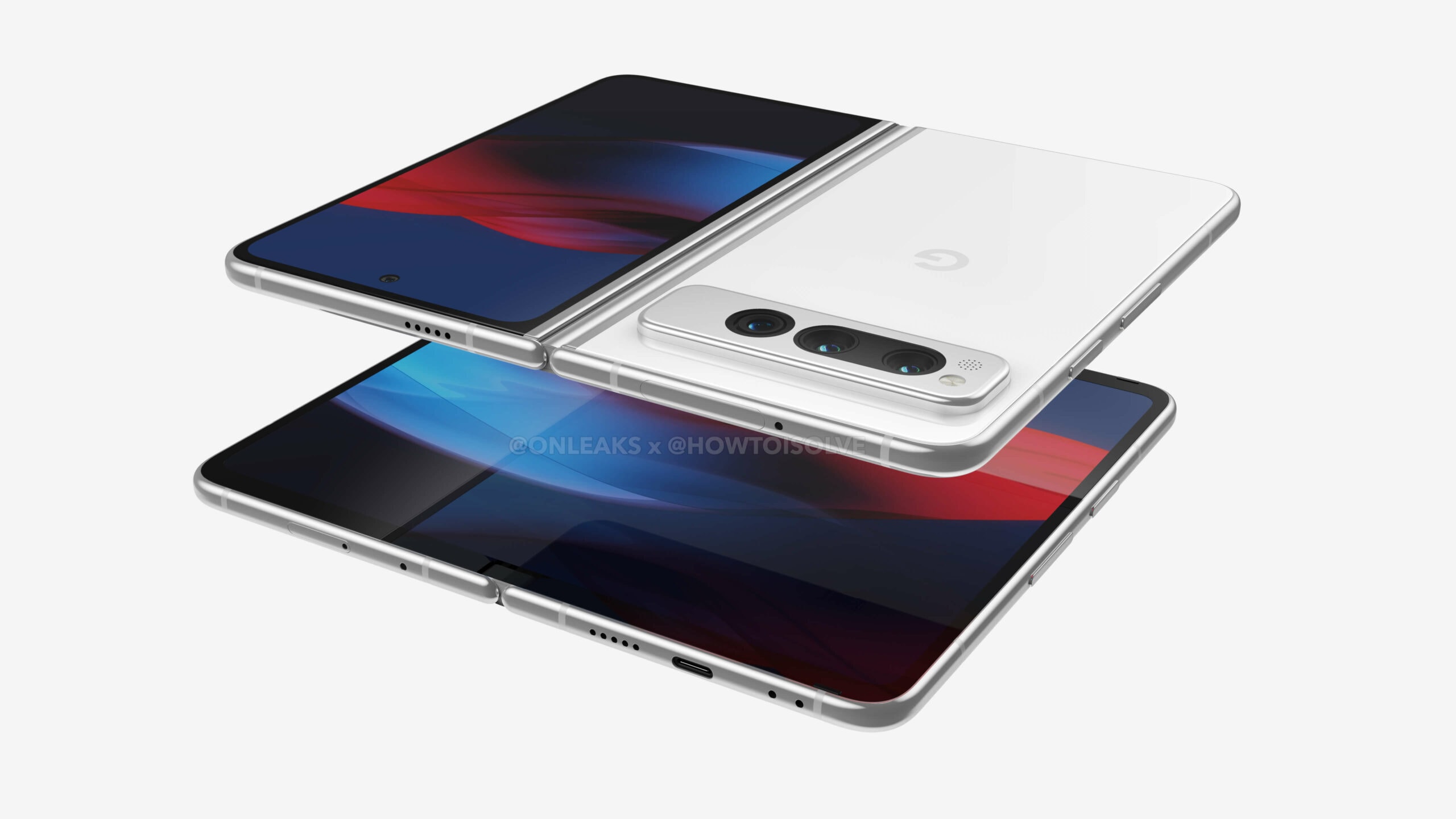 Renders del Google Pixel Fold se filtran junto con sus características