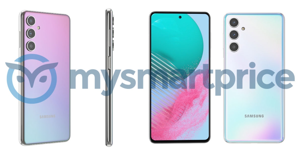 Samsung Galaxy M54 5G se filtra en renders mostrando su nuevo diseño