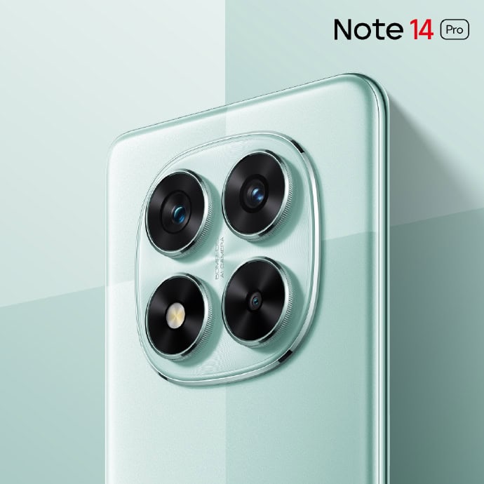Xiaomi muestra en fotos al Redmi Note 14 Pro y al Redmi Note 14 Pro Plus