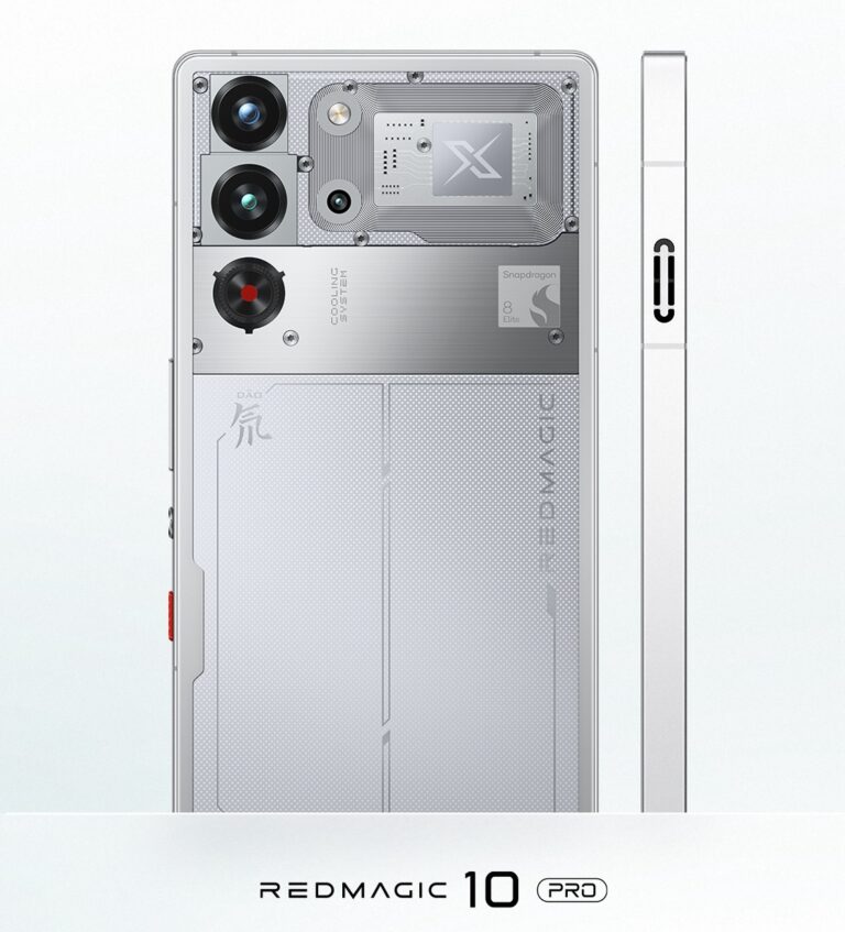 ZTE revela el diseño del Red Magic 10 Pro antes de su anuncio