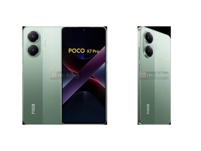 Poco X7 y Poco X7 Pro se filtran en imágenes