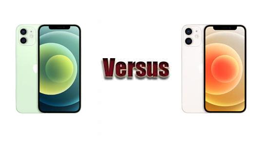 Apple iPhone 12 vs Apple iPhone 12 mini : comparación de características