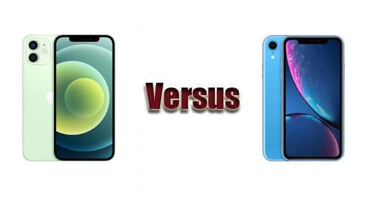 Apple iPhone 12 vs Apple iPhone XR : comparación de características