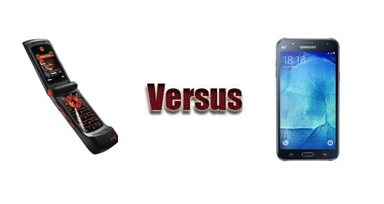 Motorola ROKR W5 vs Samsung Galaxy J7 : comparación de características
