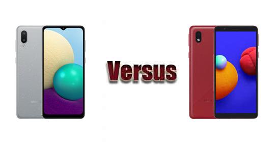 Samsung Galaxy A02 vs Samsung Galaxy A01 Core : comparación de ...