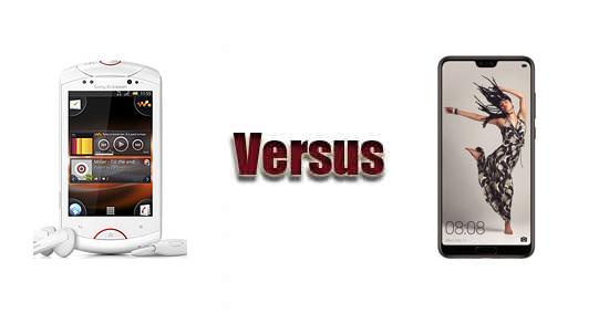 Sony Ericsson Live with Walkman vs Huawei P20 Pro : comparación de ...